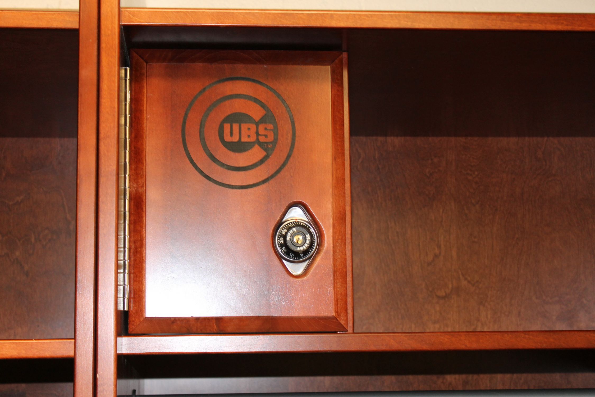 Wood Sports Locker Installations by All Wood Lockers