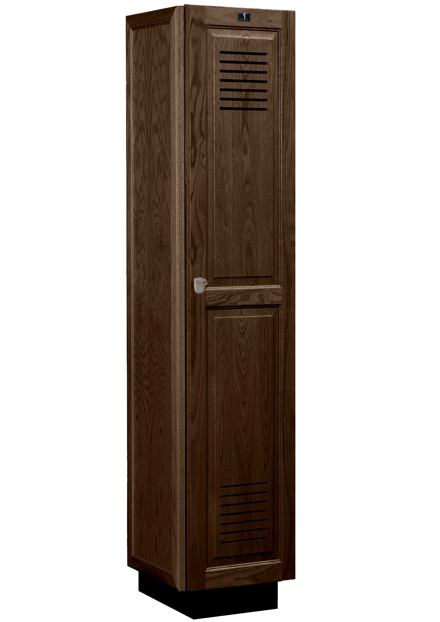 Vented Wood Club Lockers by All Wood Lockers