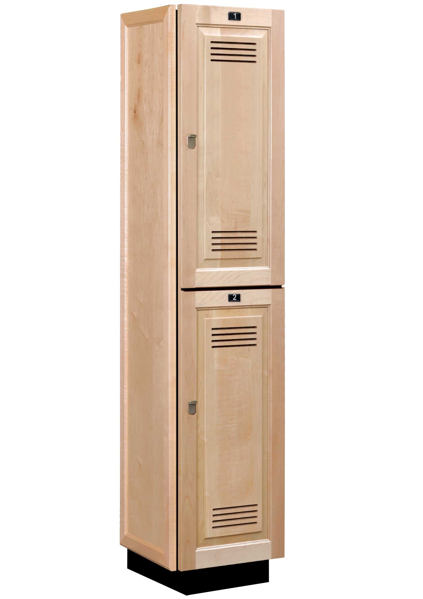 Vented Wood Club Lockers by All Wood Lockers